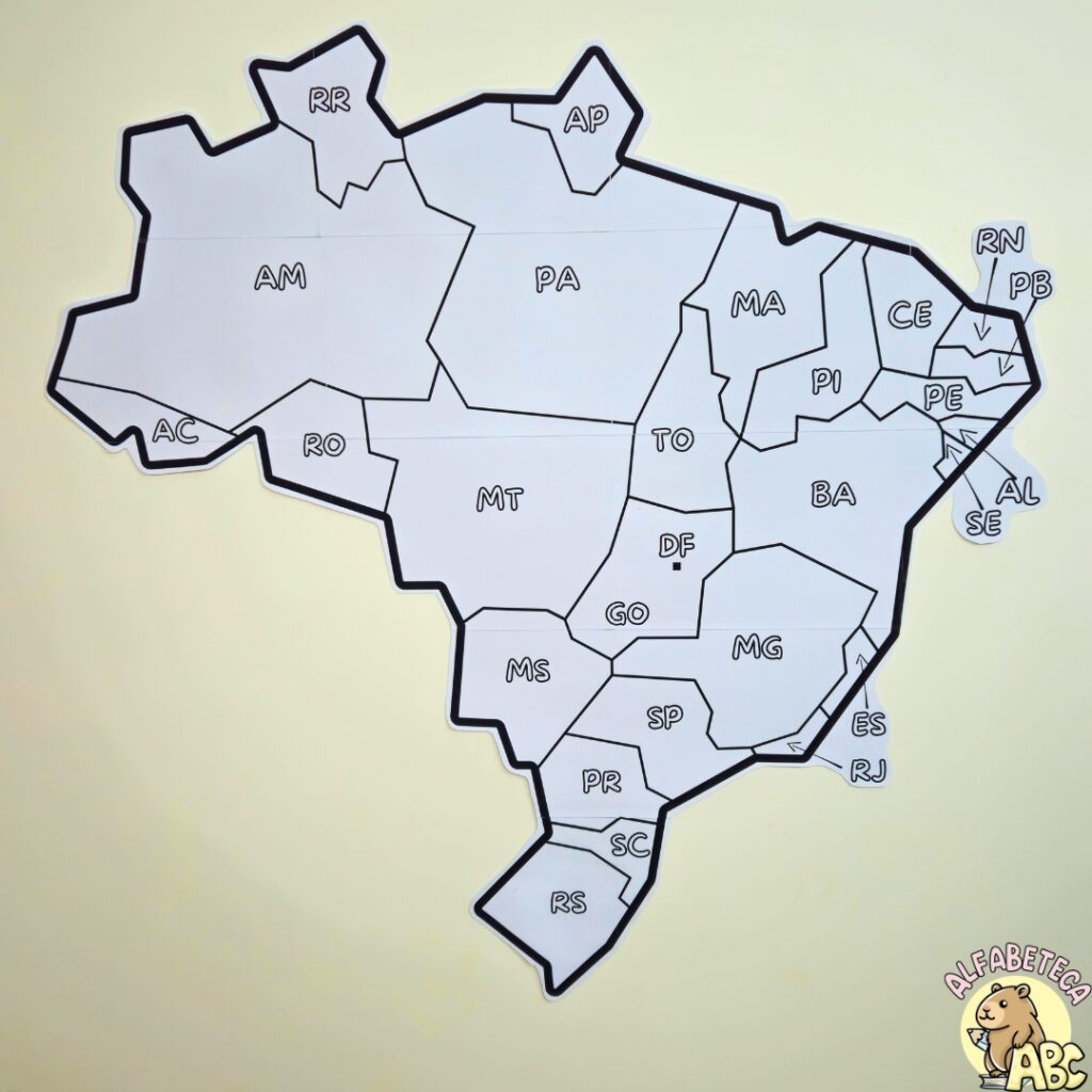 Mapas do Brasil - Alfabeteca ABC